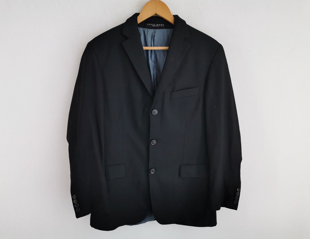 Hugo Boss Jacket Vintage Hugo Boss Made in USA Blazer Coat Jacket Size ...