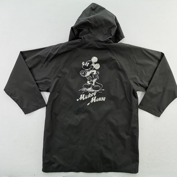 Mickey Mouse Raincoat - Etsy