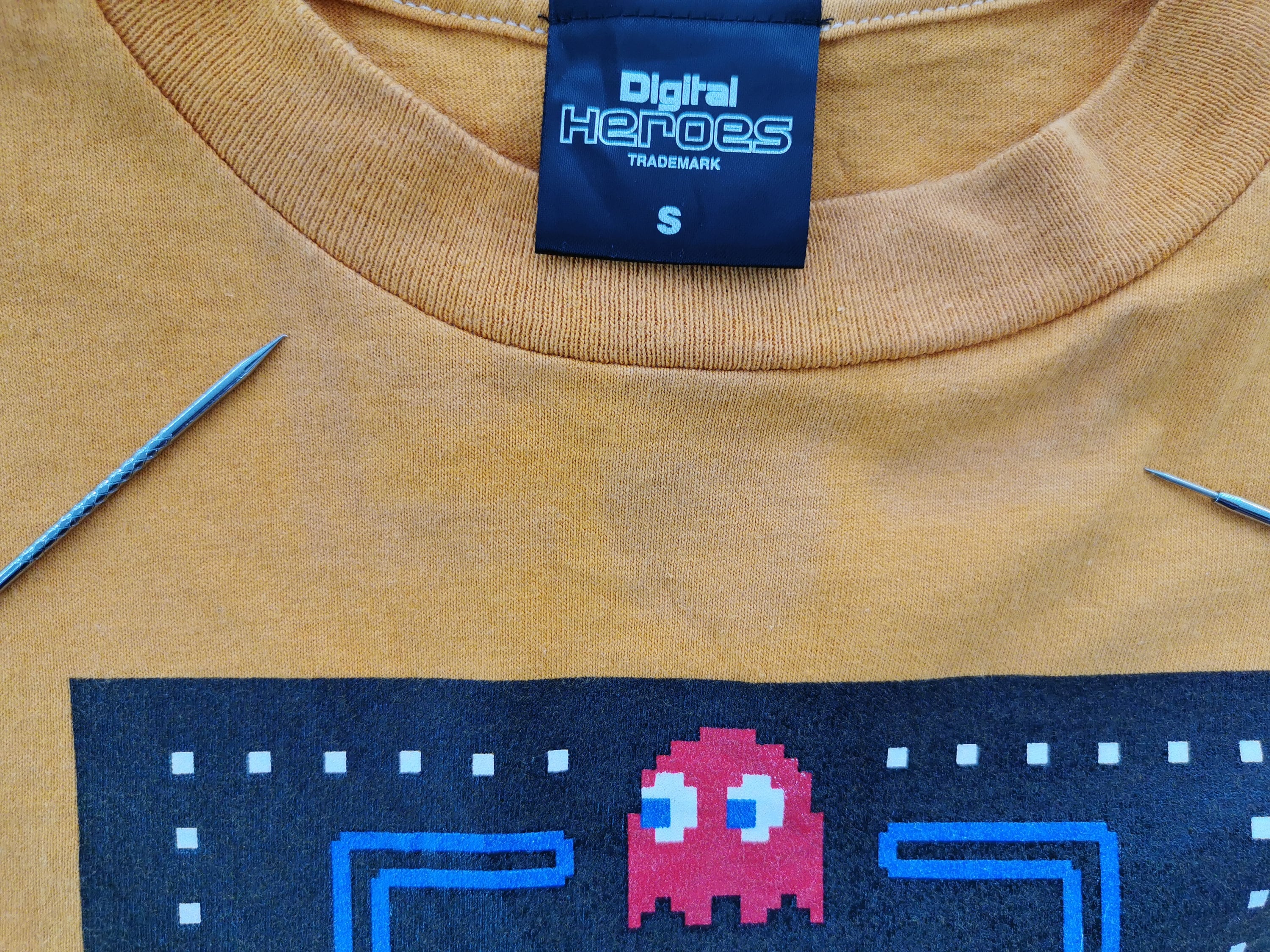 Pac Man Shirt Pac Man Digital Heroes T Shirt Size S - Etsy