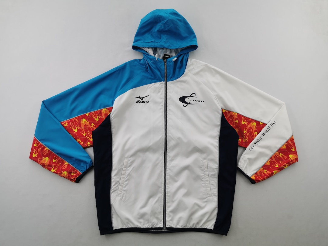 Mizuno Jacket Mizuno Windbreaker Jacket Made in Japan Size XL - Etsy