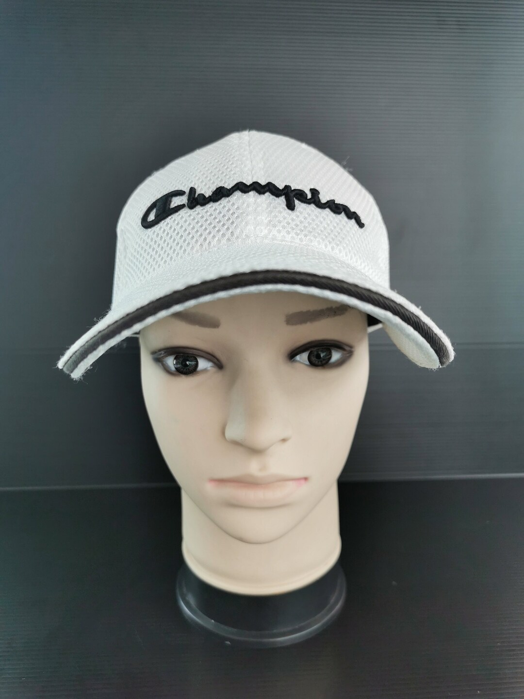 Champion Cap Vintage Champion Big Logo Hat Cap - Etsy