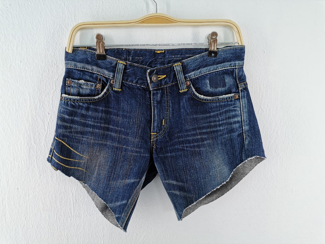 Edwin Pants Vintage Edwin Made in Japan Cut off Jeans Size 29/30x5 - Etsy