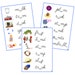 Montessori Blue Phonetic Language Series Bundle CURSIVE clipart Primary ...