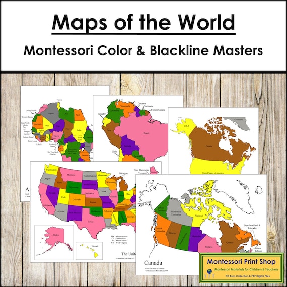 World Map Color Coded
