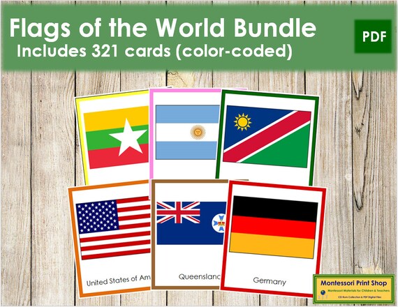 Printable Flags Of The World To Color