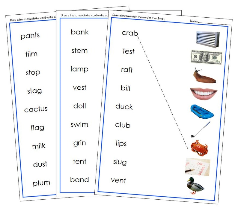 Montessori Blue Phonetic Language Series Bundle [PHOTOS] - Primary ...
