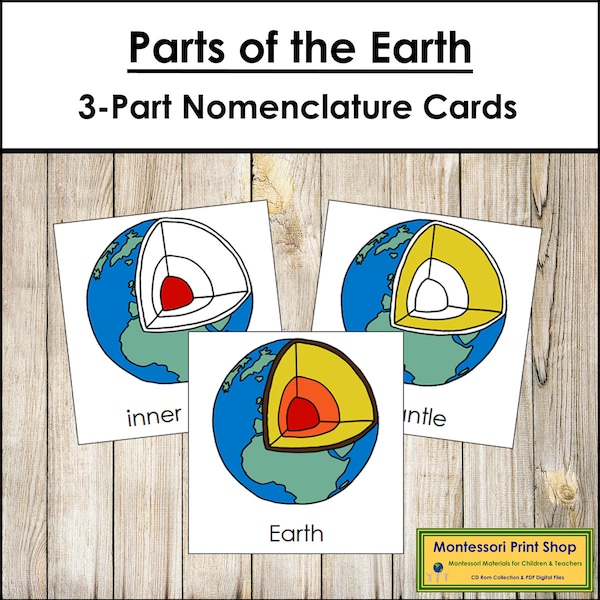 Montessori Earth - Etsy