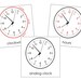 Parts of a Clock Nomenclature 3-part Cards - Printable Montessori Cards ...