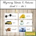Rhyming Words & Pictures Level 3, Set 2 CURSIVE Montessori Language ...