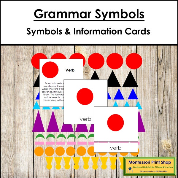 Montessori Grammar - Etsy