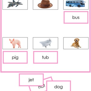 Montessori Pink Phonetic Language Series Bundle [PHOTOS] - Primary ...