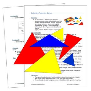 Grammar Bundle - Primary Montessori Language - Printable Montessori ...