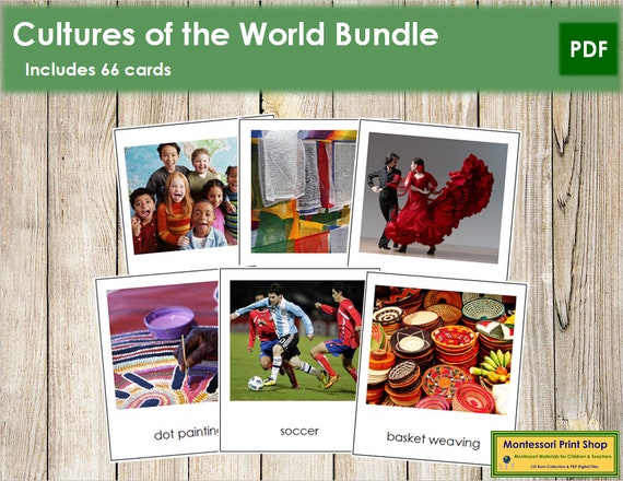 Cultures of the World Bundle Geography Printable | Etsy