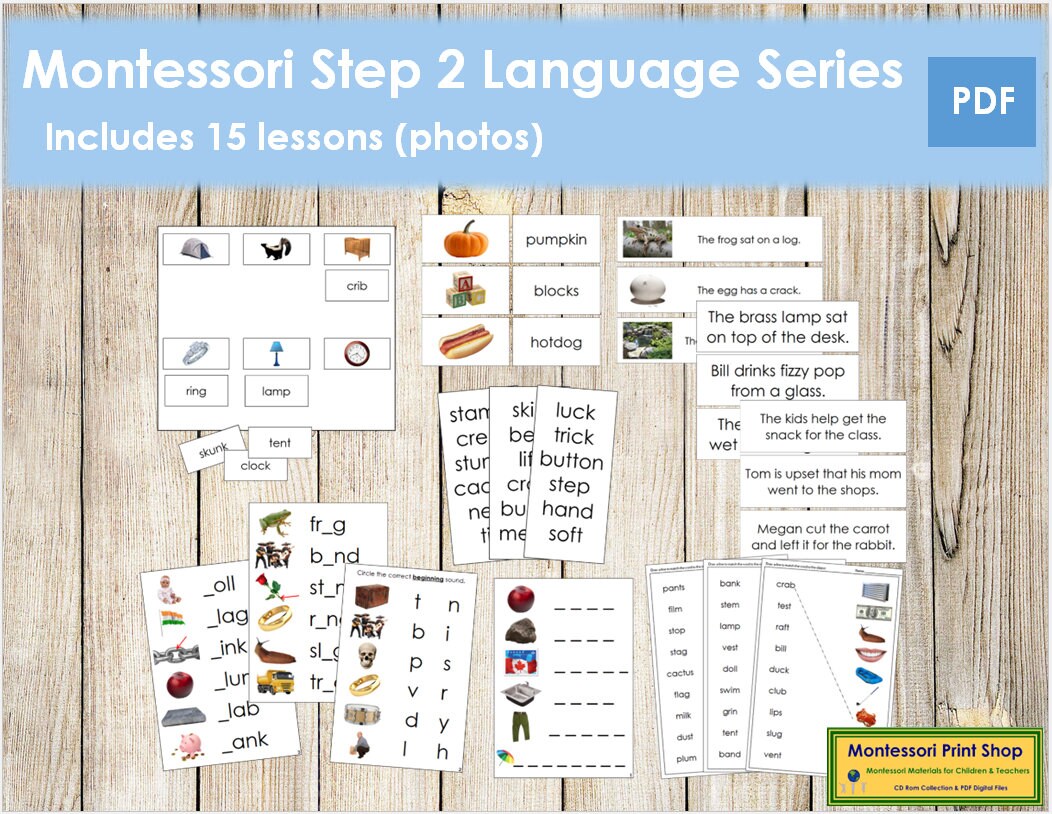 Step 2 Phonetic Language Series Bundle PHOTOS Primary - Etsy