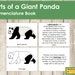 Parts of a Giant Panda Nomenclature Book Montessori Zoology - Etsy Canada