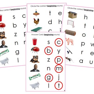 Montessori Pink Phonetic Language Series Bundle [PHOTOS] - Primary ...
