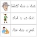 Montessori Cursive Step 1 Phonetic Language Series Bundle [CLIPART ...