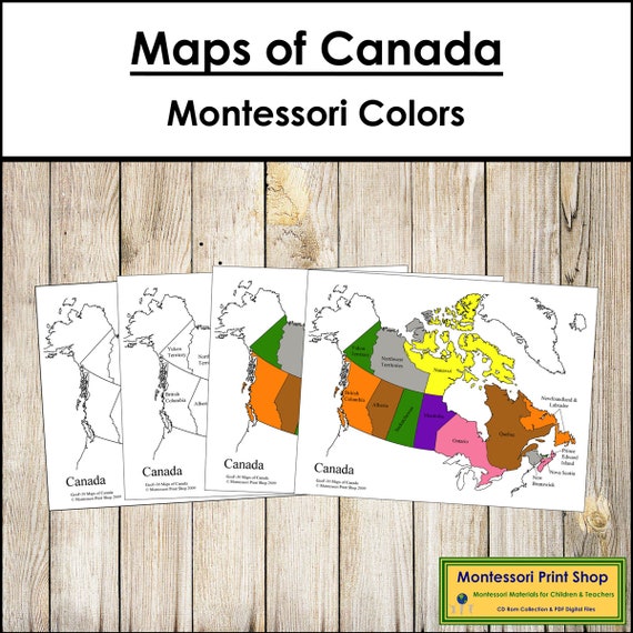 Blank Map Of Canada For Kids To Label