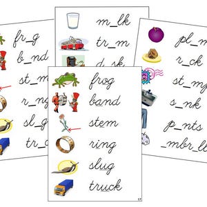 Step 2 Phonetic Language Series Bundle CURSIVE (clipart) - Primary ...