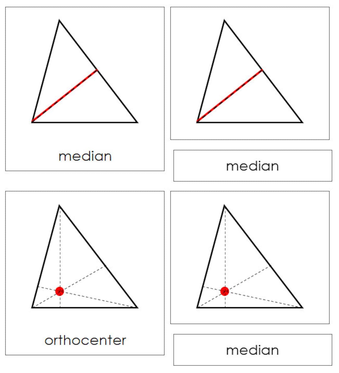 Elementary Montessori Geometry Bundle Math Printable - Etsy