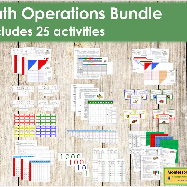 Montessori Math - Etsy Australia
