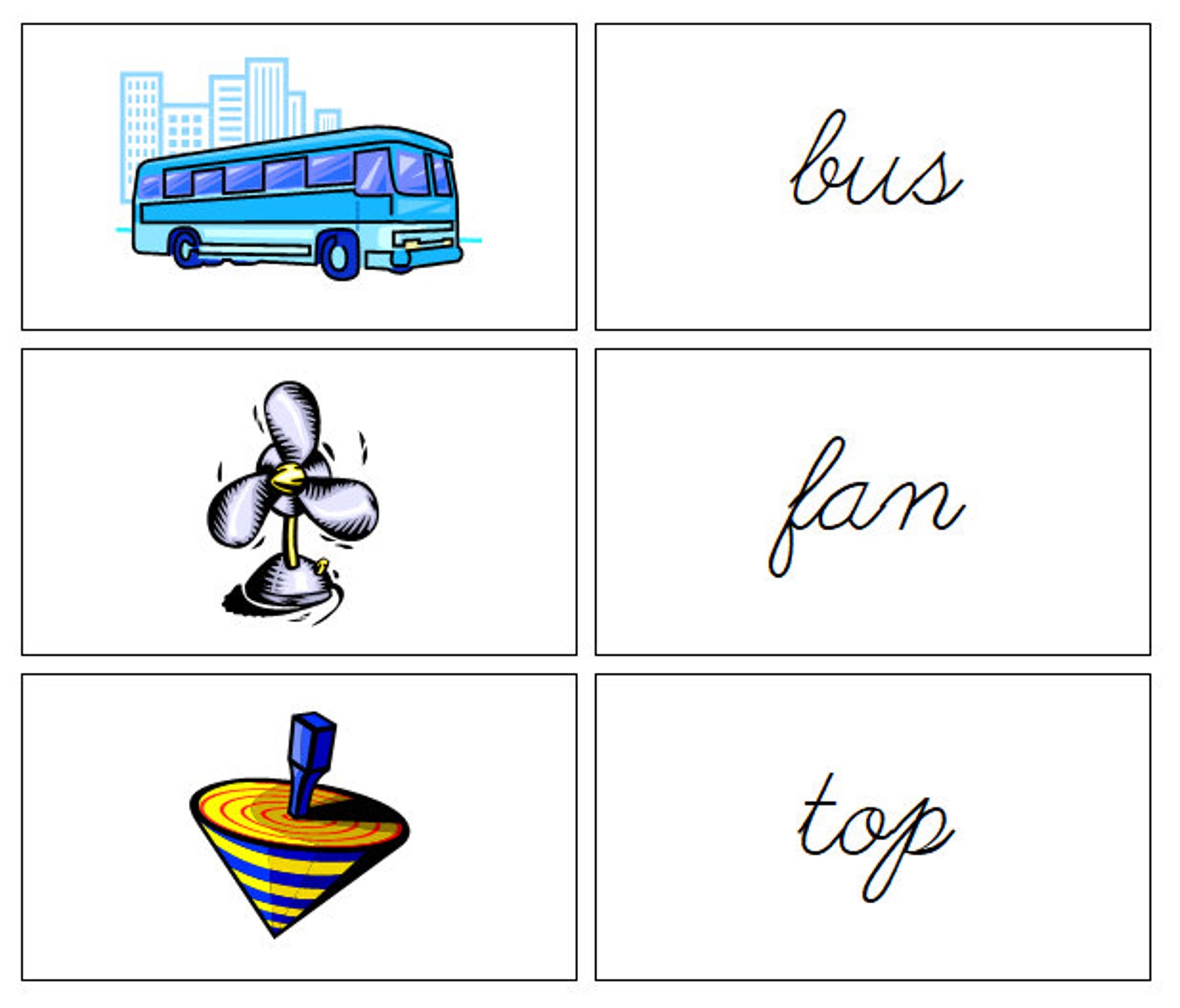Montessori Cursive Step 1 Phonetic Language Series Bundle [CLIPART ...