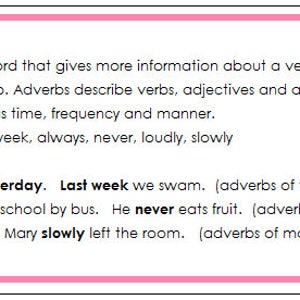 Montessori Elementary Grammar Boxes Bundle [borders] - Language ...