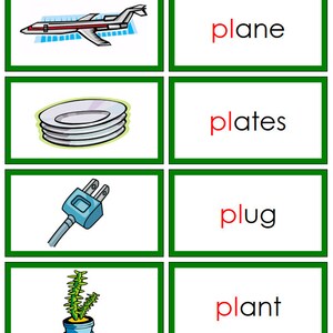 Montessori Green Phonogram Language Series Bundle (CLIPART) - Primary ...