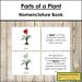 Parts of a Plant Nomenclature Book Montessori Botany - Etsy