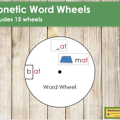 Phonetic Word Puzzles Language Printable Montessori - Etsy