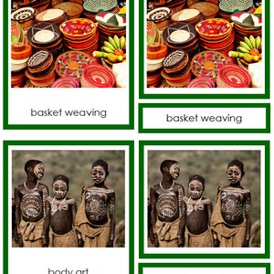 Cultures of the World Bundle (color-coded) - Geography - Printable ...