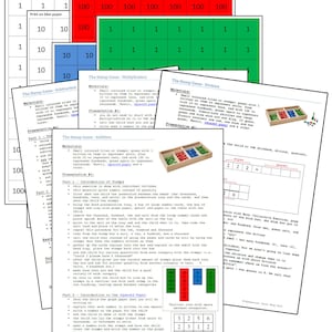 Primary Montessori Math Operations Bundle - Printable Montessori ...
