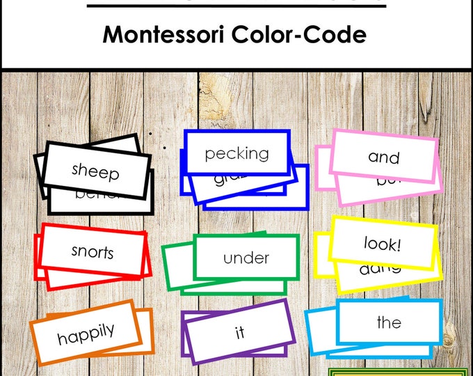 Animal Classification Sorting Set, Montessori Object Classification ...