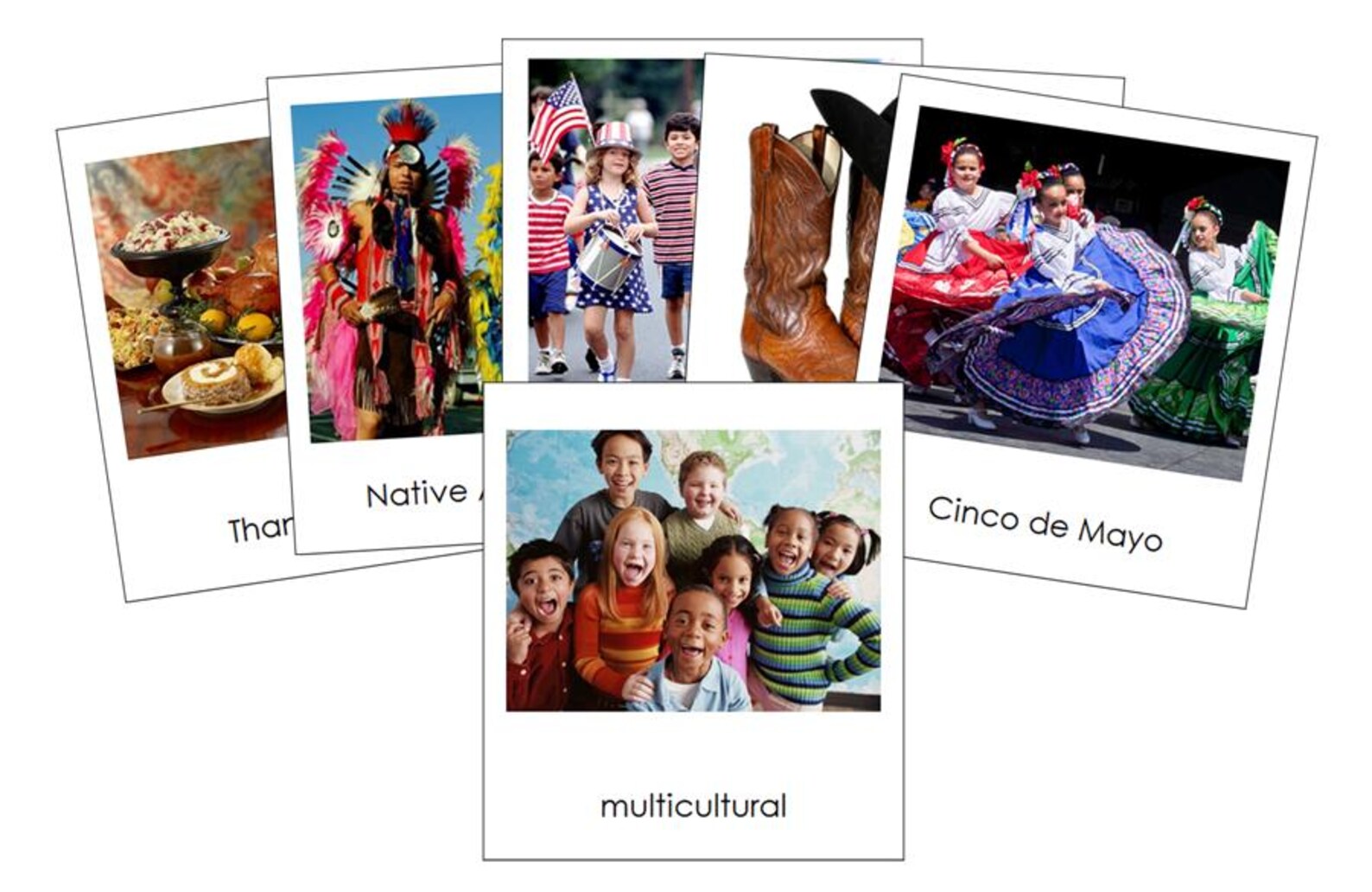 Cultures of the World 3-part Cards Bundle - Montessori Geography ...