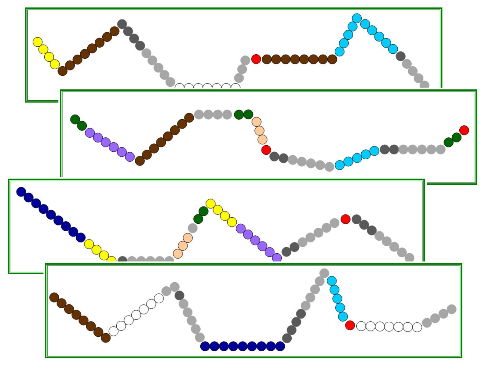 Subtraction Snake Game Task Cards color-coded Primary Math - Etsy