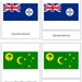 Flags of the World Bundle Geography Printable Montessori Cards Digital ...