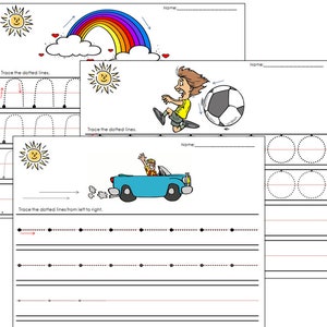 Pre-printing Writing Practice - Printable Montessori Materials ...