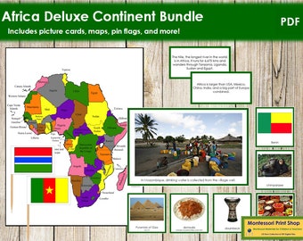 Africa Continent | Etsy