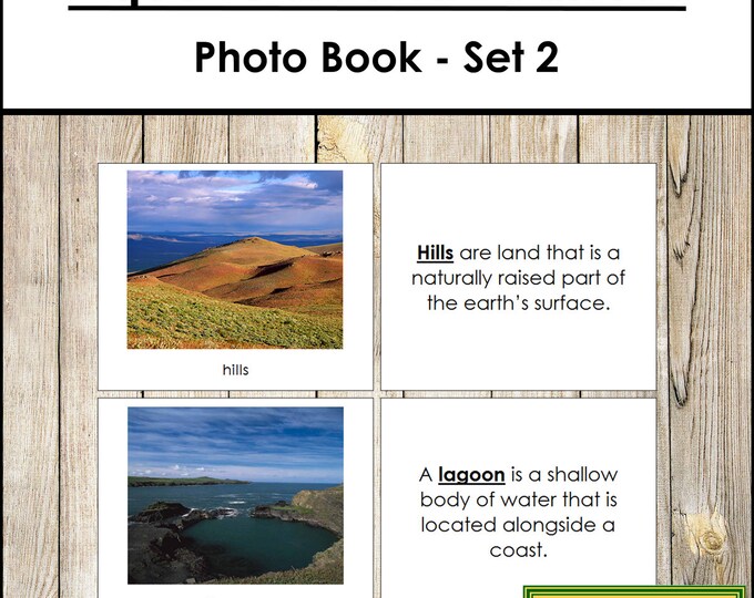 Montessori Water Charts and Materials Package PDF, Common Waterway ...