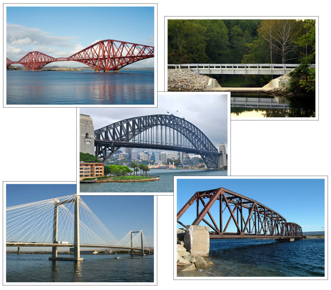 Types of Bridges Information, Sorting Photos & Chart - Structural ...