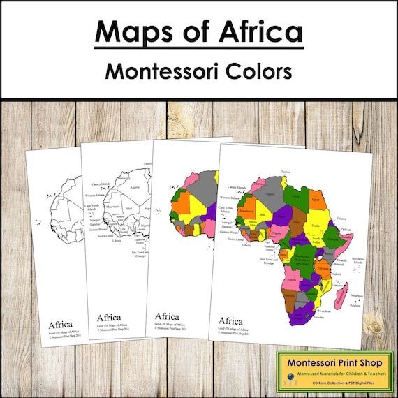 Geography Map Of Africa