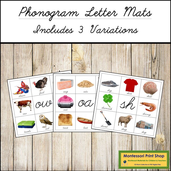 Montessori Advanced Grammar Symbol Package PDF, 3 Part Cards ...