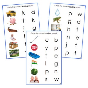 Montessori Blue Phonetic Language Series Bundle (PHOTOS) - Primary ...