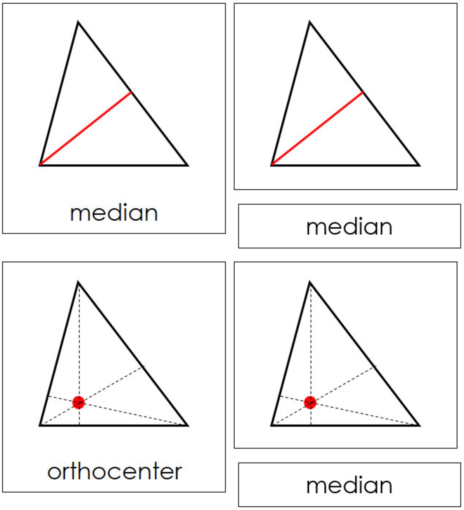 Elementary Montessori Geometry Bundle Math Printable | Etsy
