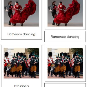 Europe Continent Bundle - Geography - Printable Montessori Cards ...