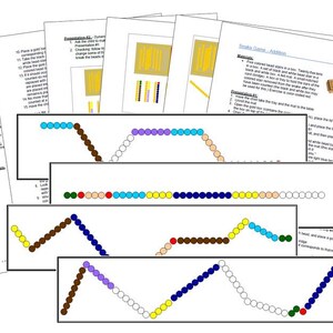 Addition Snake Game Task Cards & Instructions - Primary Math ...