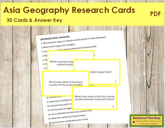 Printable Montessori Materials color-coded Digital Download ...
