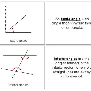 Elementary Montessori Geometry Bundle - Math - Printable Montessori ...