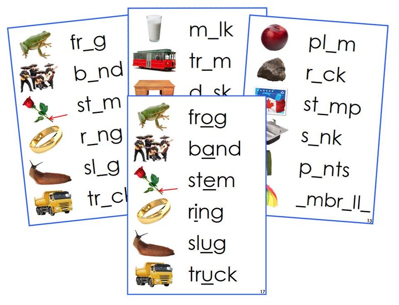 Montessori Blue Phonetic Language Series Bundle [PHOTOS] - Primary ...