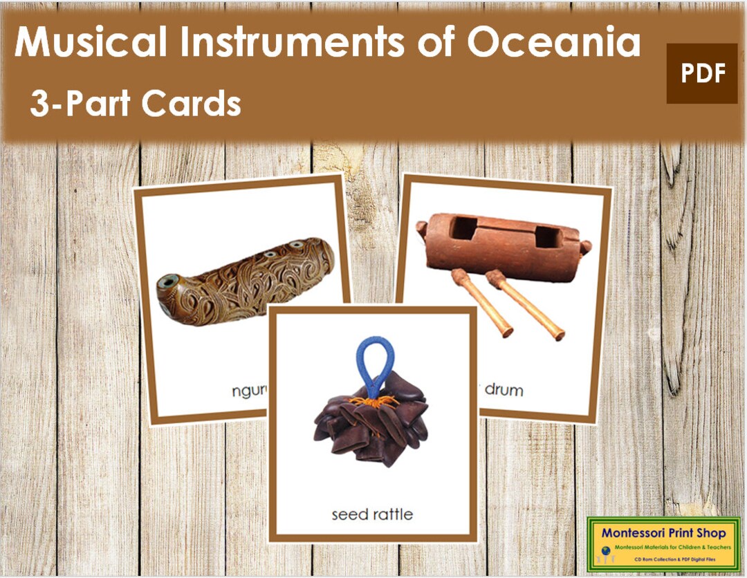 Musical Instruments of Australia/oceania color-coded - Etsy
